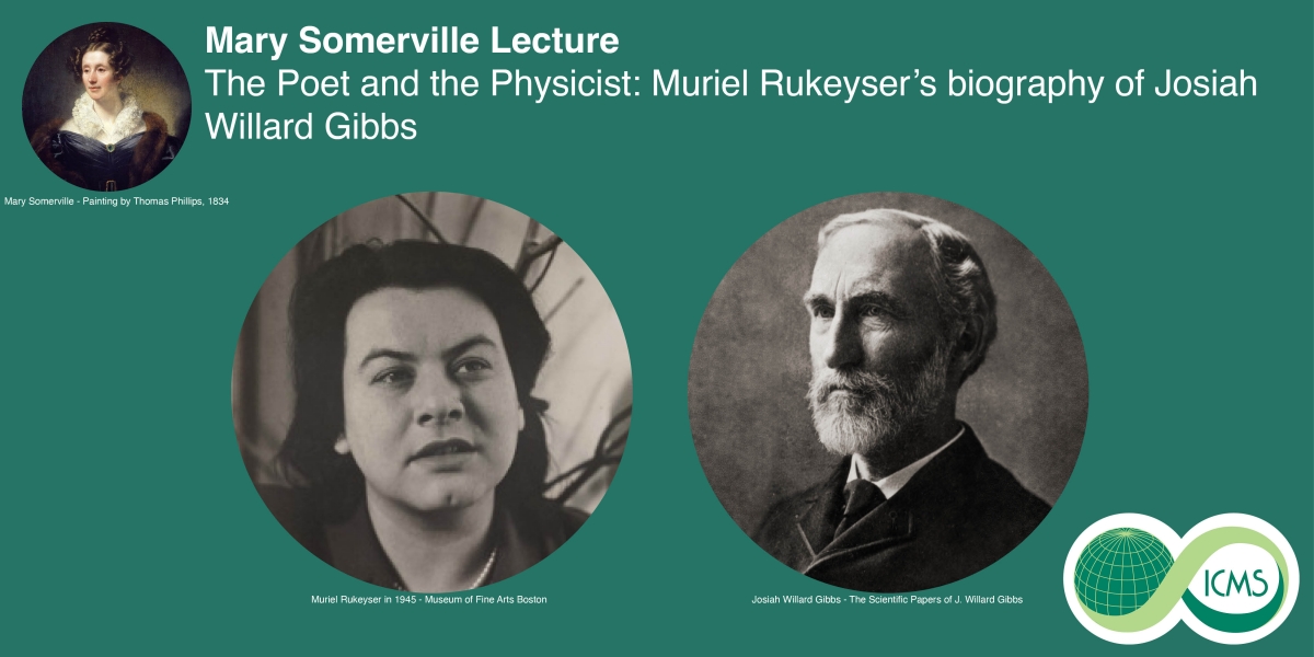 Mary Somerville Lecture - The Poet and the Physicist: Muriel Rukeyser's ...